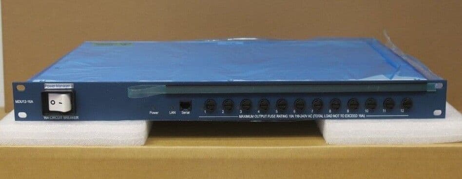 NEW TSL Power Manager MDU12-PMi 12-Way C13 Mains Distribution Unit ...