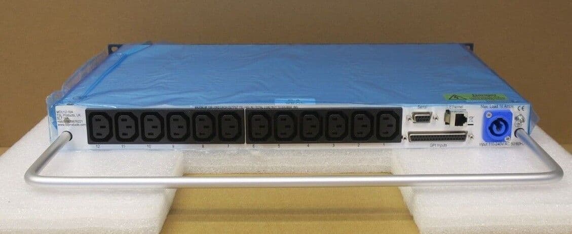 NEW TSL Power Manager MDU12-PMi 12-Way C13 Mains Distribution Unit ...