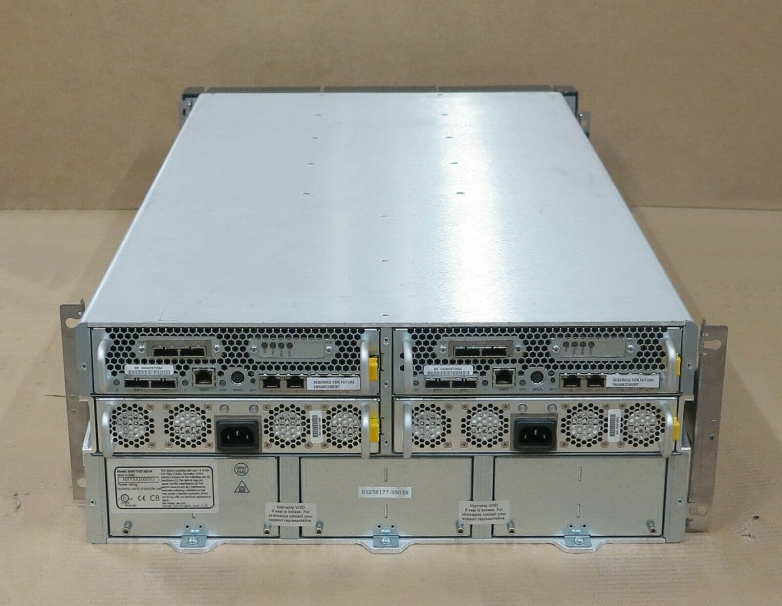 Nexsan E48VT Unified Hybrid Storage RAID Array 192TB 48x 4TB HDD Dual ...