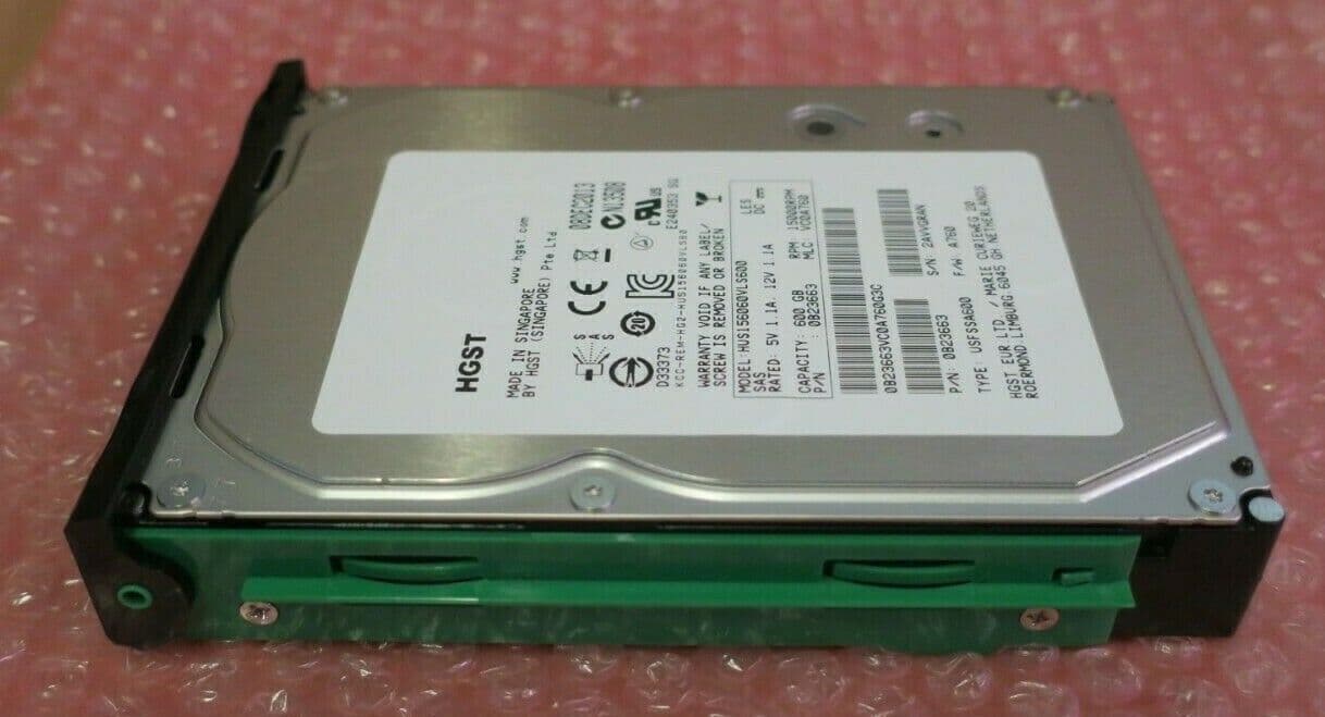 Nexsan Hitachi HUS156060VLS600 3 5" 600GB 15K SAS 6Gb/s HDD 0B23663 ...