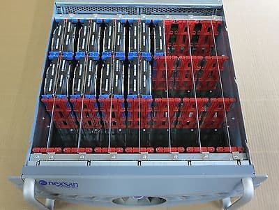 NexSAN SATAbeast FC iSCSI 17TB Storage SAN Array RAID Fibre-to-SATA 42 Bay