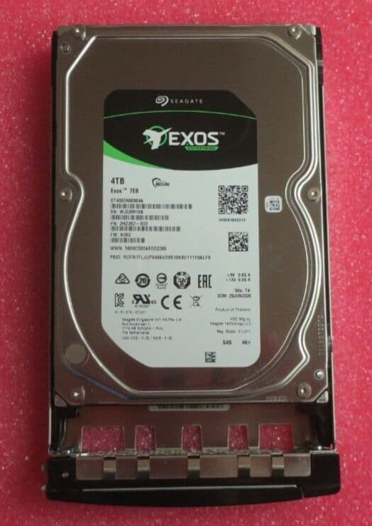 Nimble Storage 4TB 7 2K SAS 12G 3 5" Hard Drive HDD Q8F04A For CS/SF Arrays