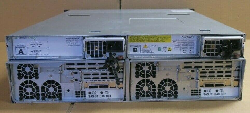 Nimble Storage CS200 ES1 Expansion Shelf 16-Bay 2x Controller 2x PSU ...