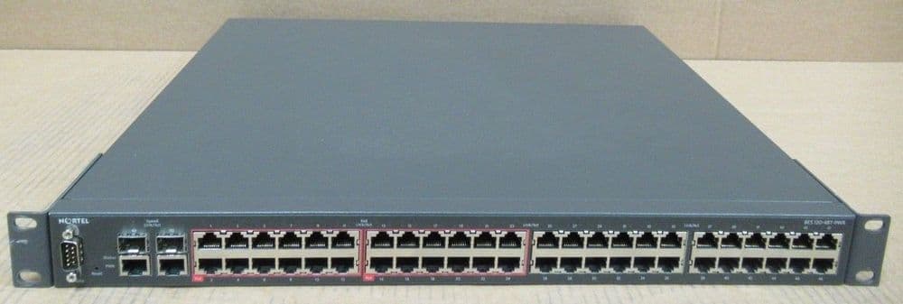 Nortel BES120-48T-PWR 24x 100 Mbps 24x PoE Ports 2x SFP Business ...