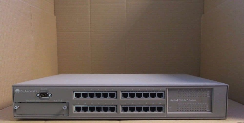 Nortel Networks Baystack 350-24T - 24P Port Fast Ethernet Network Switch