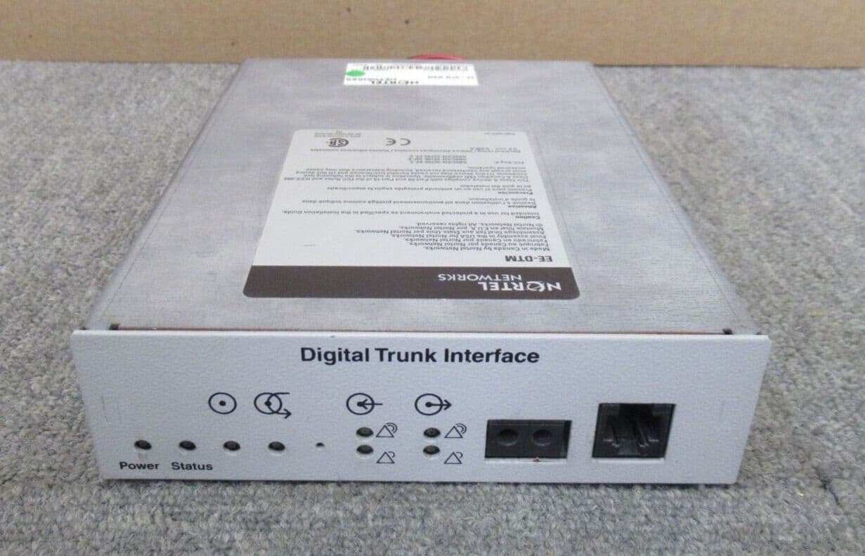 Nortel NT5B04AAAD EE-DTM BCM Digital Trunk Media Bay Interface Module