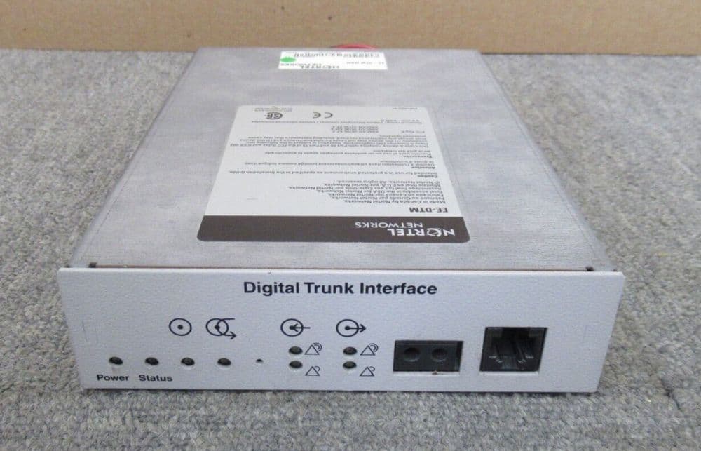 Nortel NT5B04AAAD EE-DTM BCM Digital Trunk Media Bay Interface Module