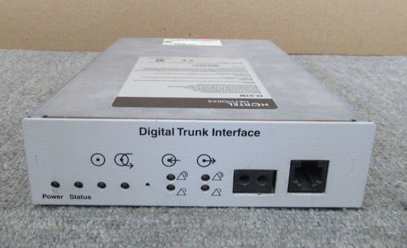 Nortel NT5B04AAAD EE-DTM BCM Digital Trunk Media Bay Interface Module