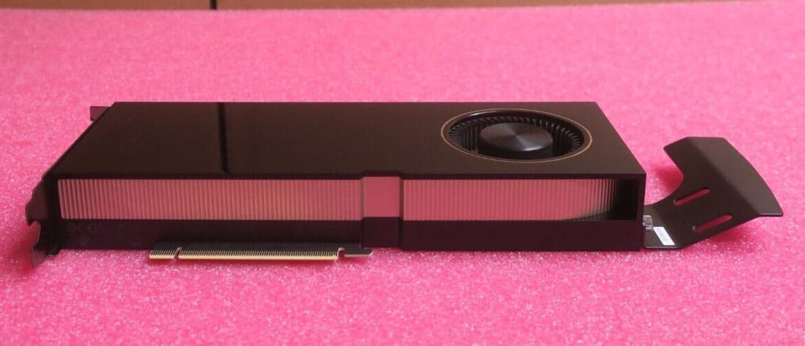 Nvidia RTX A6000 48GB PCIe 4 x16 GDDR6 NVLink Dual Slot 4x DP 1 4a ...