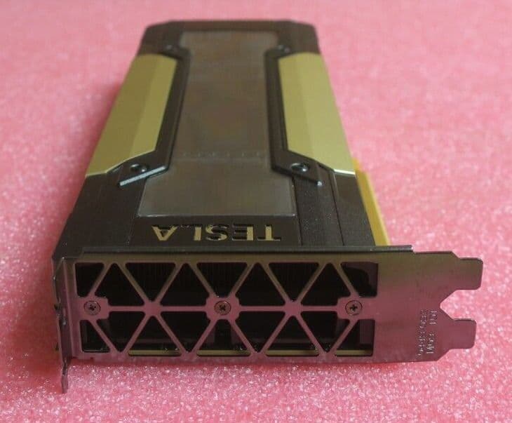 NVIDIA TESLA Volta V100S 32GB HBM2 PCIe GPU Accelerator Card 699-2G500 ...