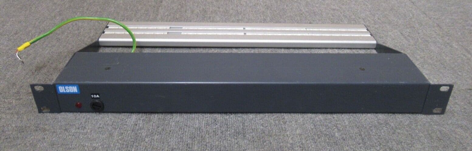 Olson 2673 12 Way C13 Outlet 1U 19" Horizontal Rackmount Power Distribution Unit