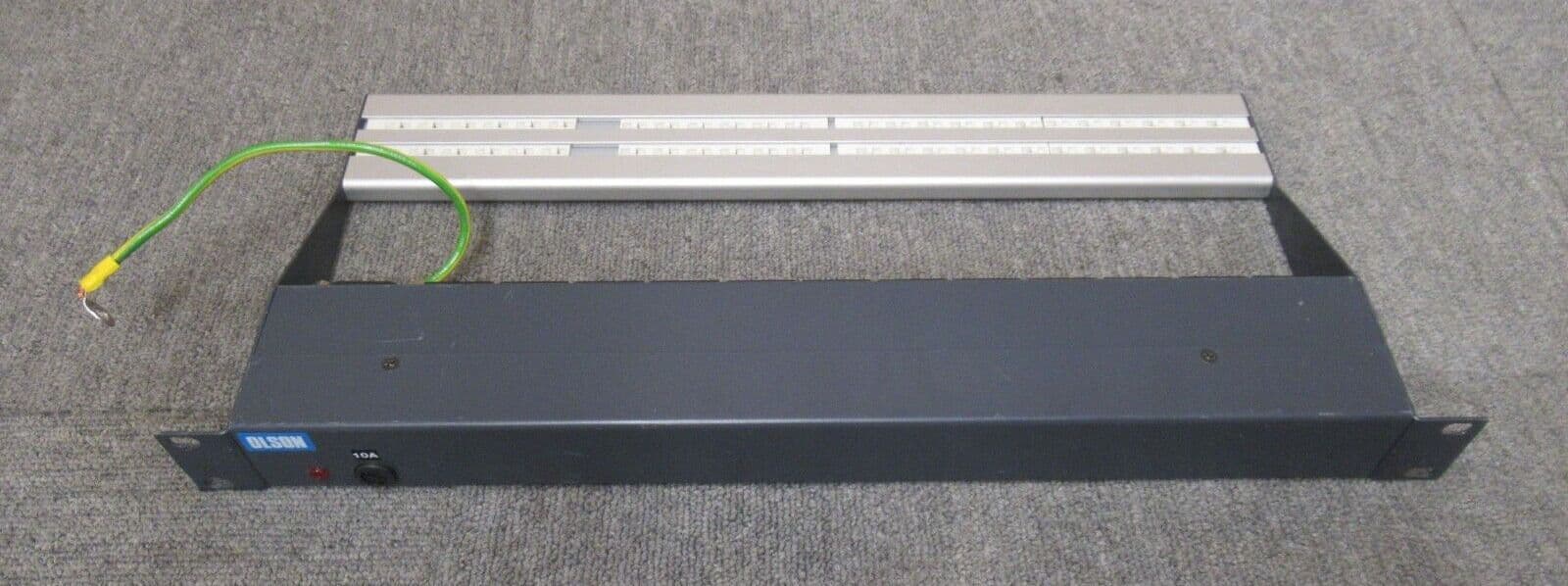 Olson 2673 12 Way C13 Outlet 1U 19" Horizontal Rackmount Power ...