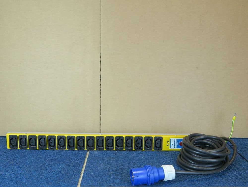 Olson 6A/16 - 5 Metre Lead BS4343 Plug 16 Socket Power Distribution Unit