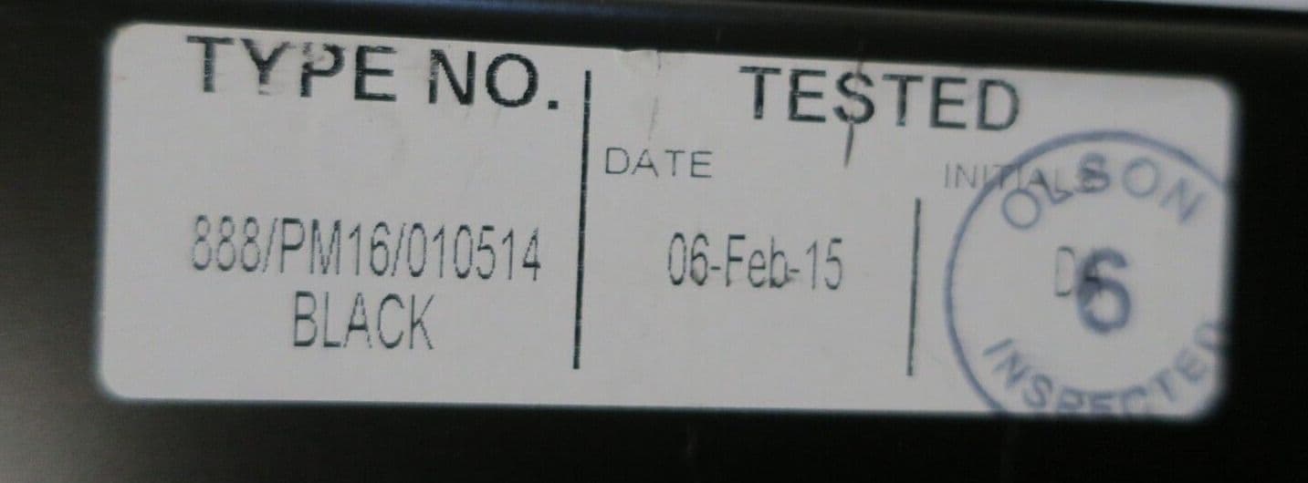 Olson PM/COM6 4F/32 32A 10 Way PDU 4 x C19 6 x C13 Black Power Metered ...