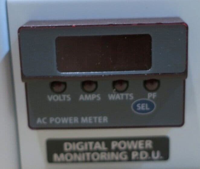 Olson PM1051/32 5 Way 19 1 5U 32A Unswitched Power Metered C19 240v PDU ...