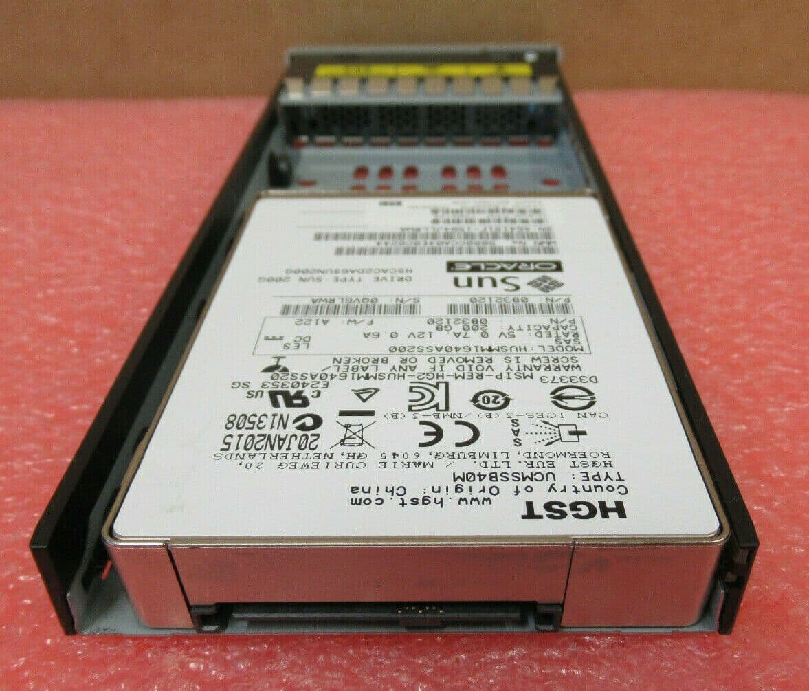 Oracle Sun 200GB 2 5" SAS 12Gbs MLC SSD Server Solid State Drive ...