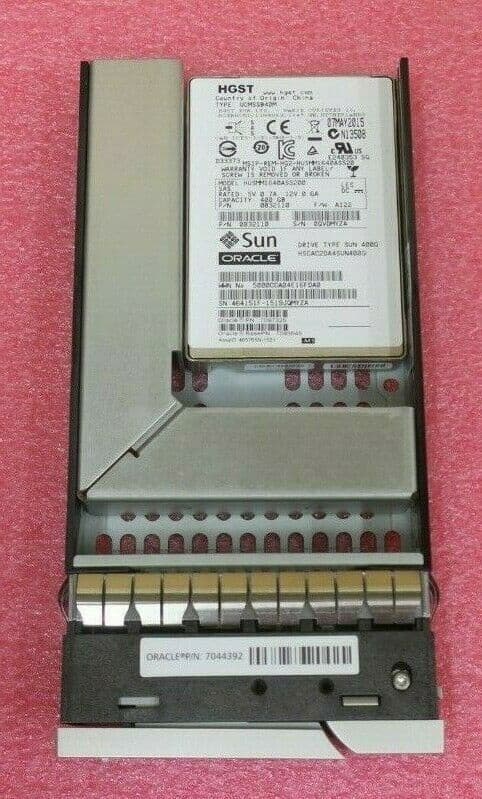 Oracle Sun 400GB 3 5" SAS 12G MLC SSD Solid State Drive Caddy 7097325 ...