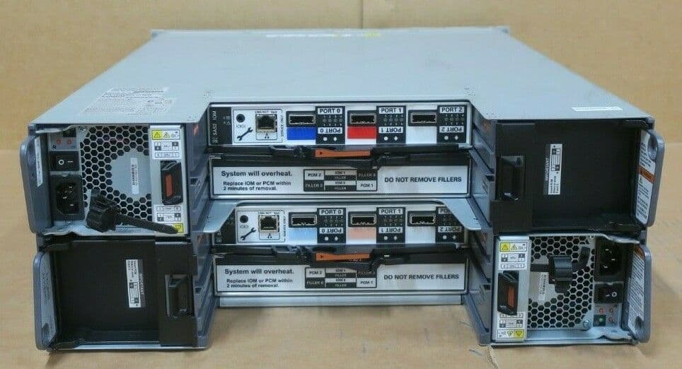 Oracle Sun DE2-24C 24-Bay 3 5" SAS Disk Drive Shelf Storage Array DE2-24C-02