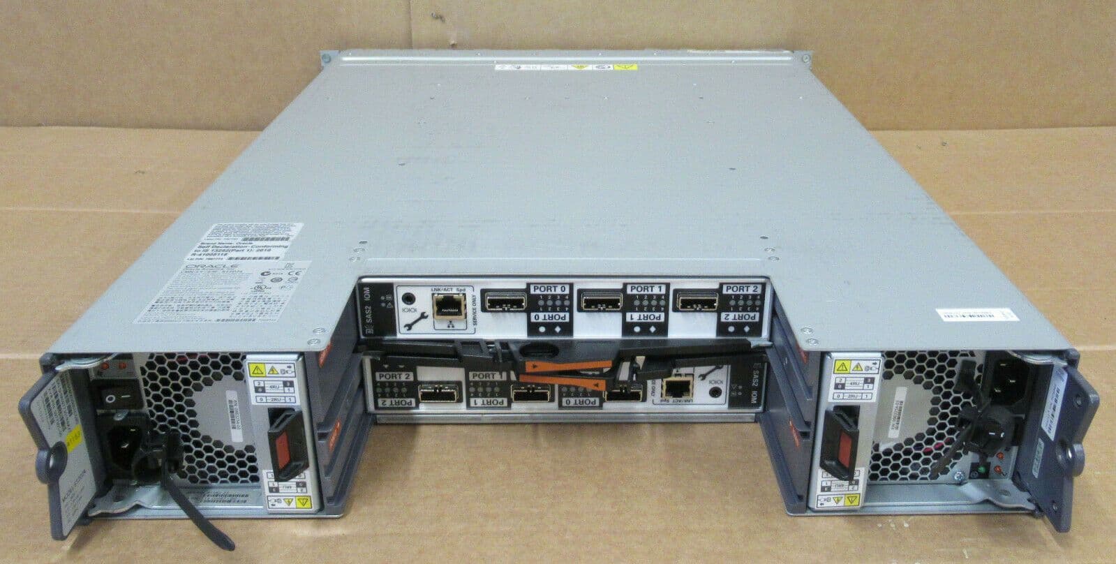 Oracle Sun ST2D24 DE2-24P Storage Drive Enclosure 21 6TB SAS 2x Control Module