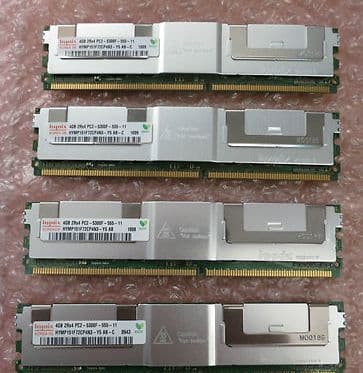 Original Dell 16GB 4 x 4Gb Memory Kit RAM for Poweredge 1950 2950 6950 ...