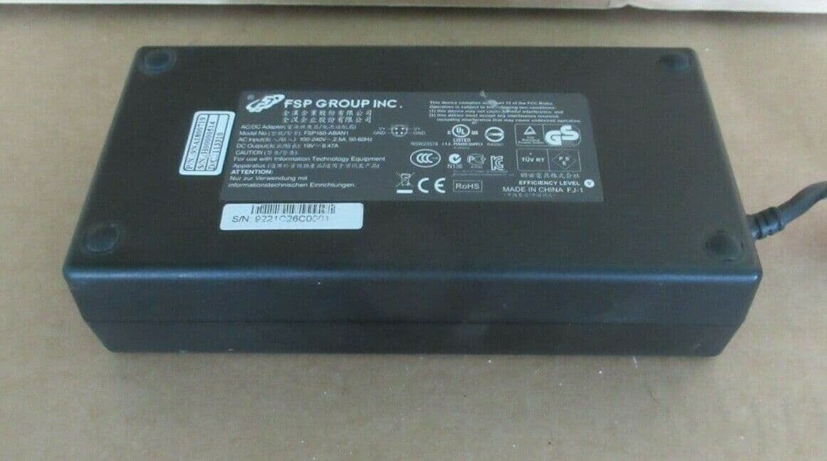Original FSP Group INC 180W FSP FSP180-ABAN1 9NA1800706 AC Adapter Charger