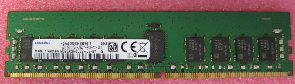Original Fujitsu 16GB 1Rx4 DDR4-2933 ECC REG Server Memory S26361-F4083 ...