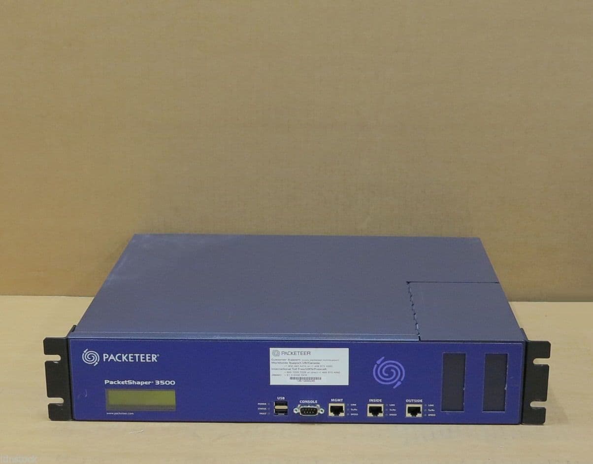 Packeteer PacketShaper 3500 PS3500 Network Performance Load Balancer ...