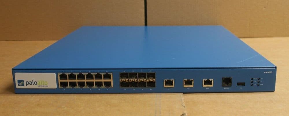 Palo Alto Networks PA-3020 PA-3000 12x 1Gb RJ45 8x 1Gb SFP Enterprise ...
