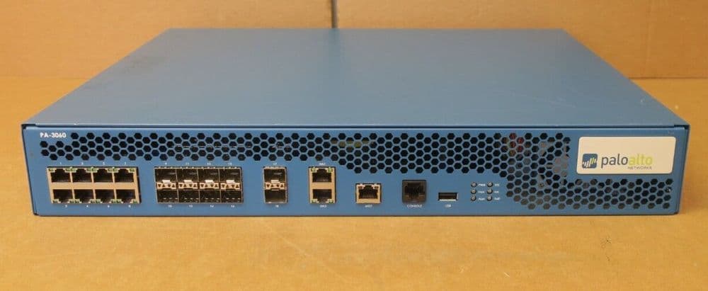 Palo Alto Networks PA-3060 Enterprise Firewall Security Appliance 2x PSU