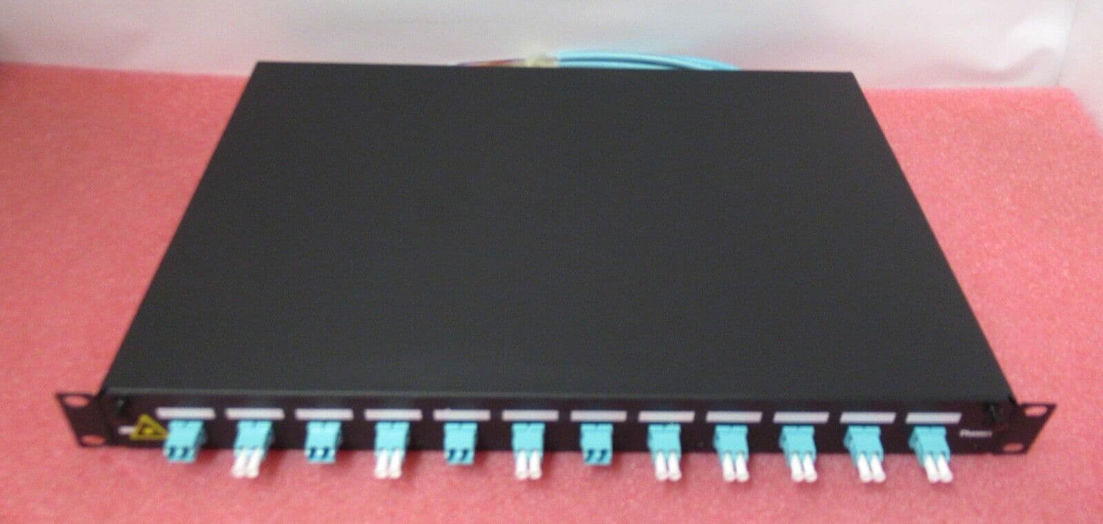 Panduit FD1W12AQDLC Pre-Loaded Fiber Drawer With 12 Duplex 50 m LC Adapters