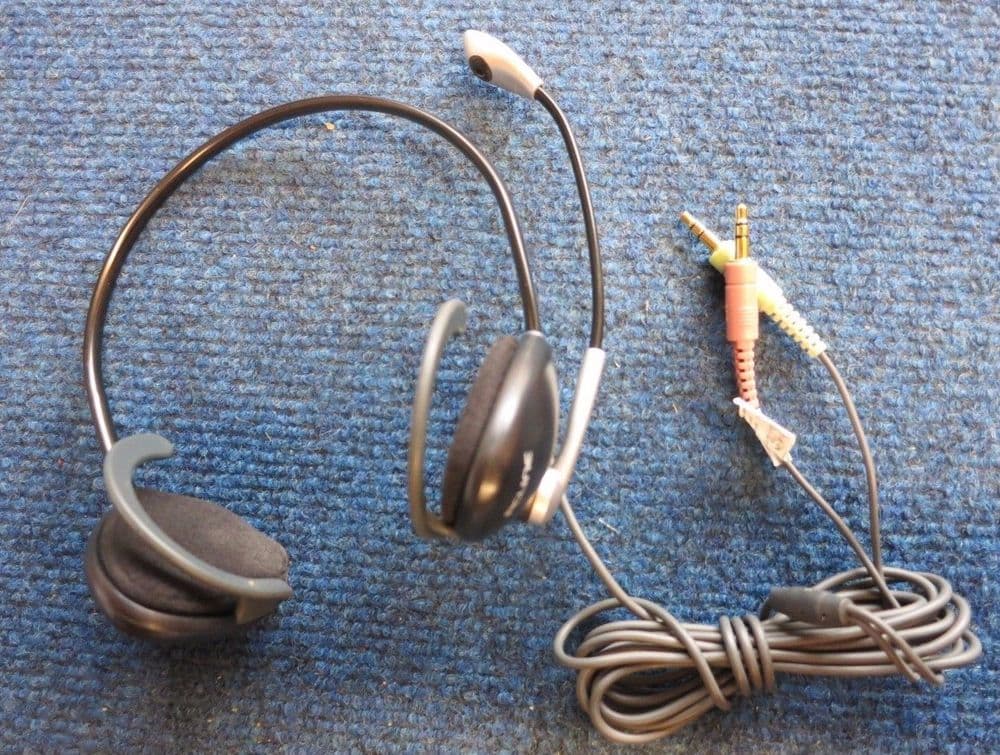 PCLine PCL-MH36 Wired Black Over-Ear PC Headset And Mic With Dynamic Design