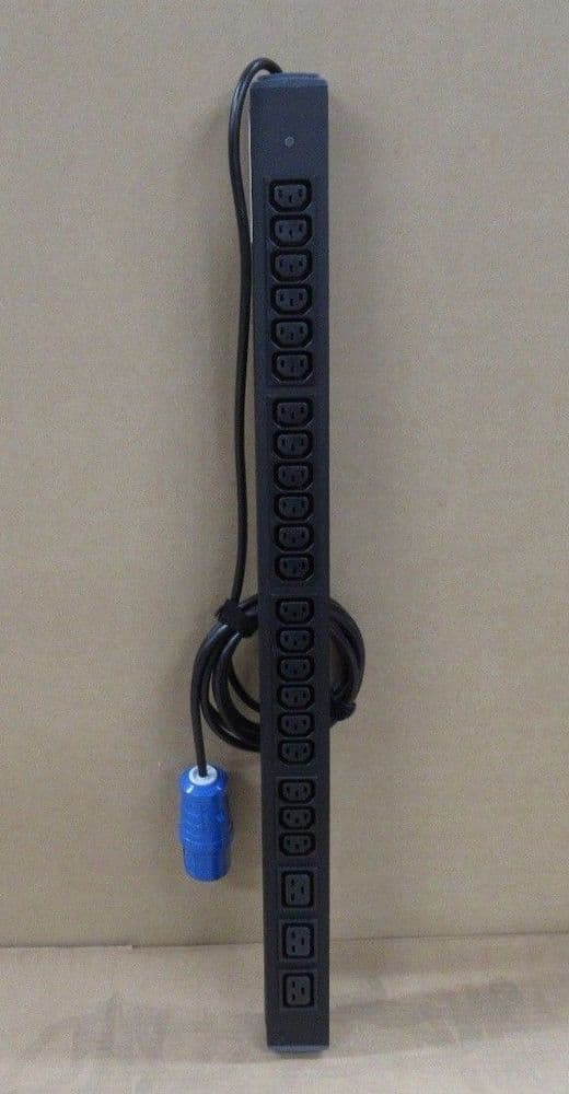 PDC BS5733 3 Metre 24 Port 21x C13 3x C19 16A 250v Power Distribution ...