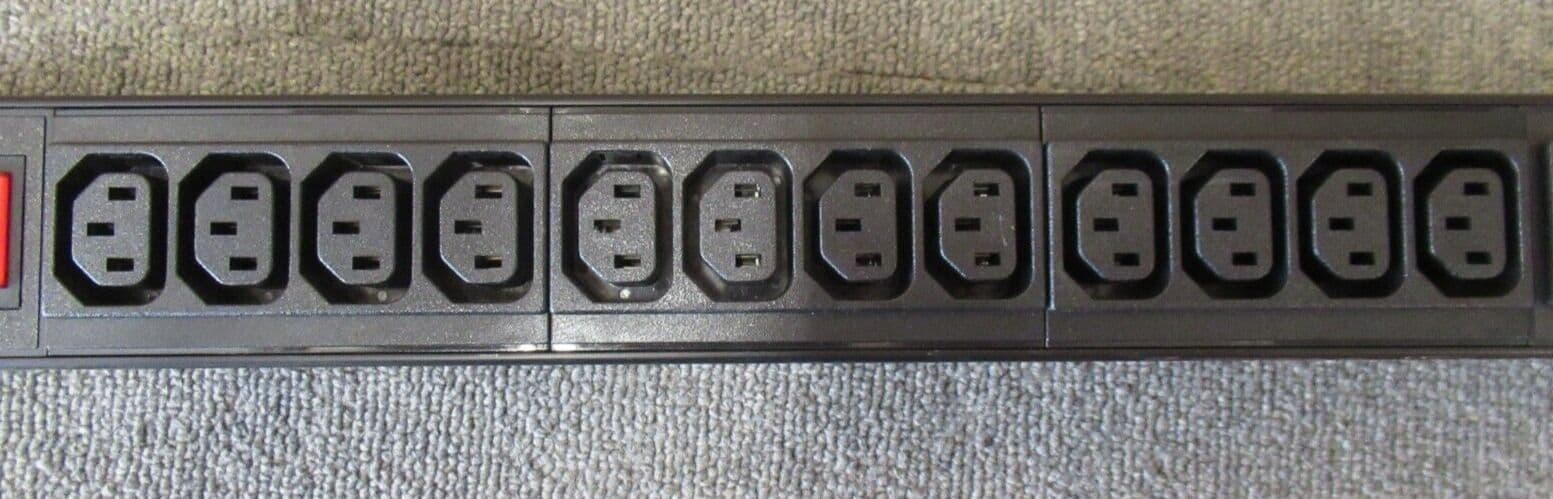 PDU Online 16 Way 12xC13/4xC19 With 32A Commando Power Distribution ...