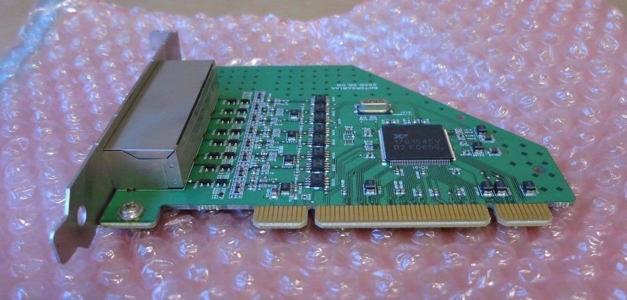 Pelco 4 Port DX8100 Series Network Internal Ethernet Card 6870R5481AA CCTV