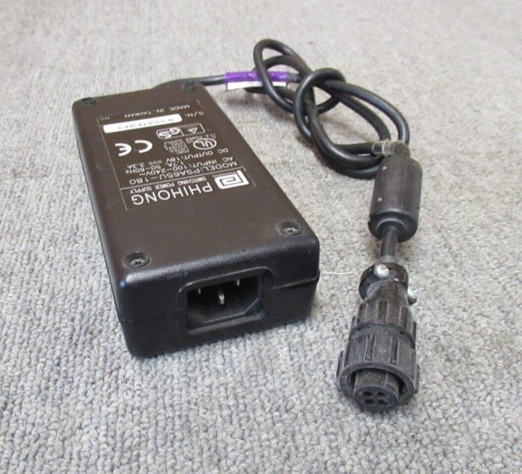 Phihong PSA65U-180 Switching AC Power Adapter 4-Pin DIN Female Plug 60W ...