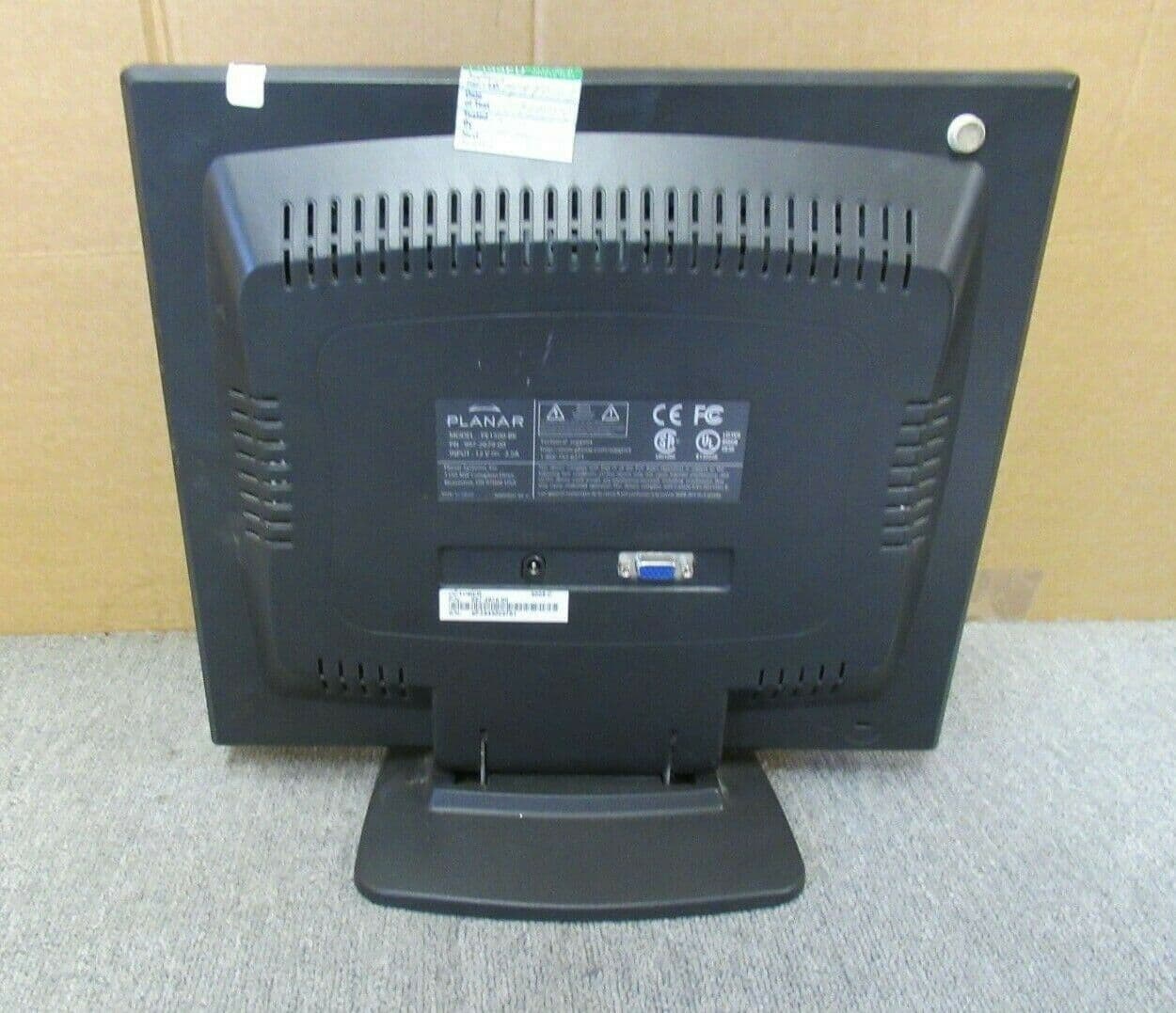 Planar PE1500-BK 997-2879-000 Black 15" LCD TFT Flat Screen Monitor