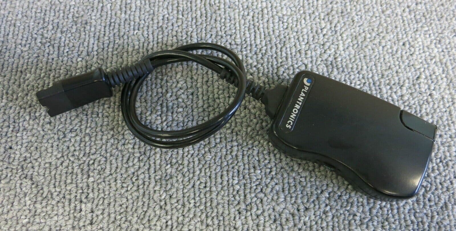 Plantronics 33784-01 E10-S1 Vista Adapter / Amplifier With Black Curly ...