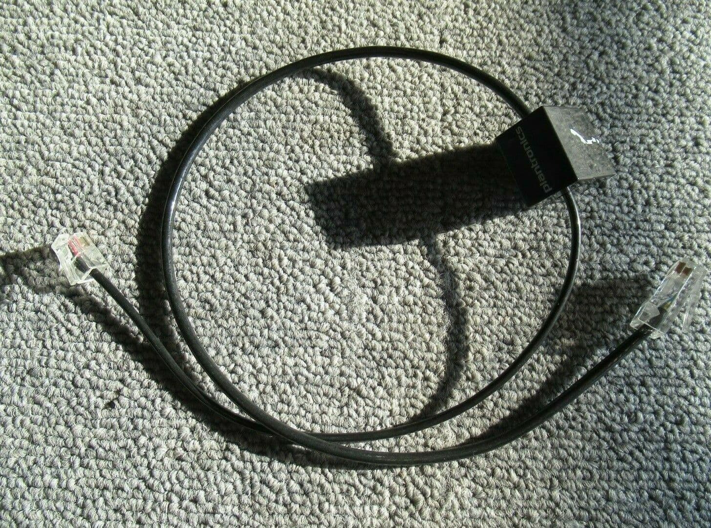 Plantronics 86007-01 Interface Cable for CS500 MDA200 Savi W700 Series ...