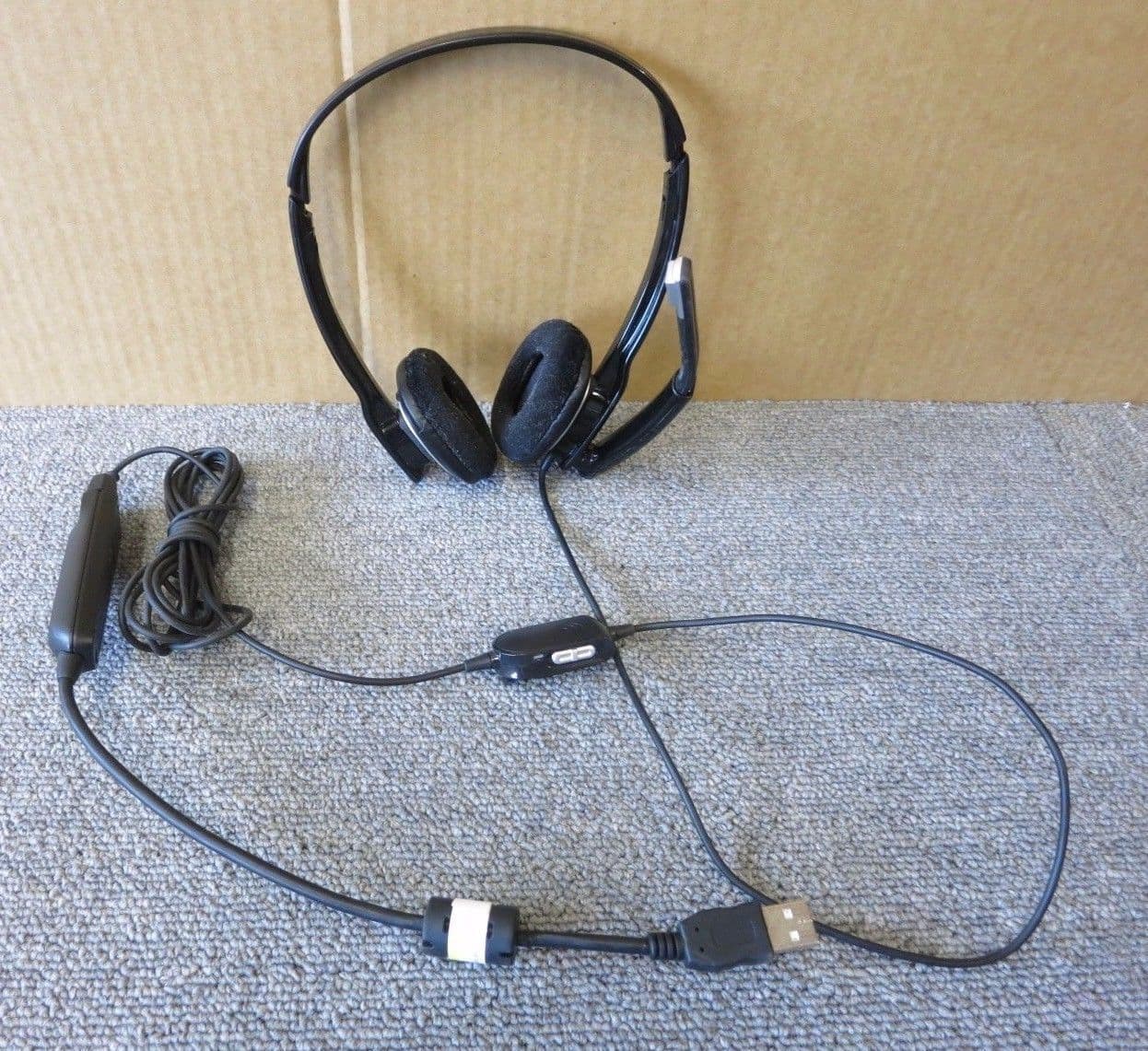 Plantronics Audio 630M Black Stereo Corded USB Supra-aural Headset