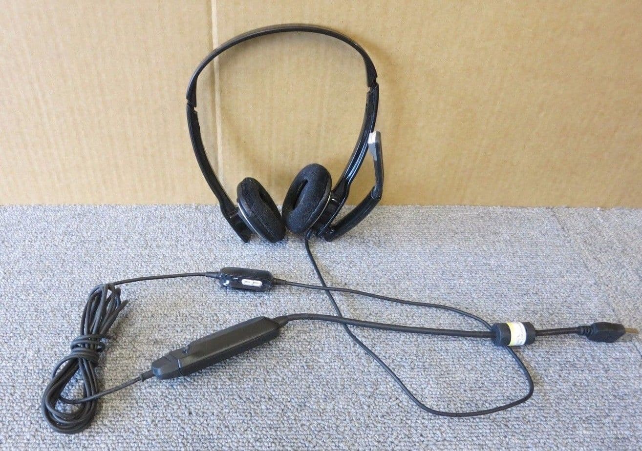 Plantronics Audio 630M Black Stereo Corded USB Supra-aural Headset