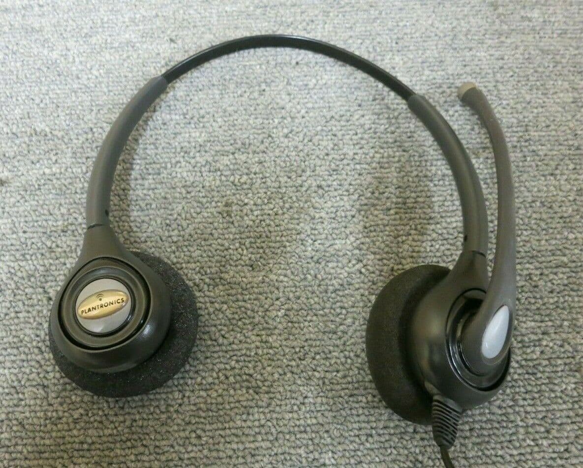 Plantronics DW261N Supraplus Digital Wideband Binaural Noise Cancelling ...