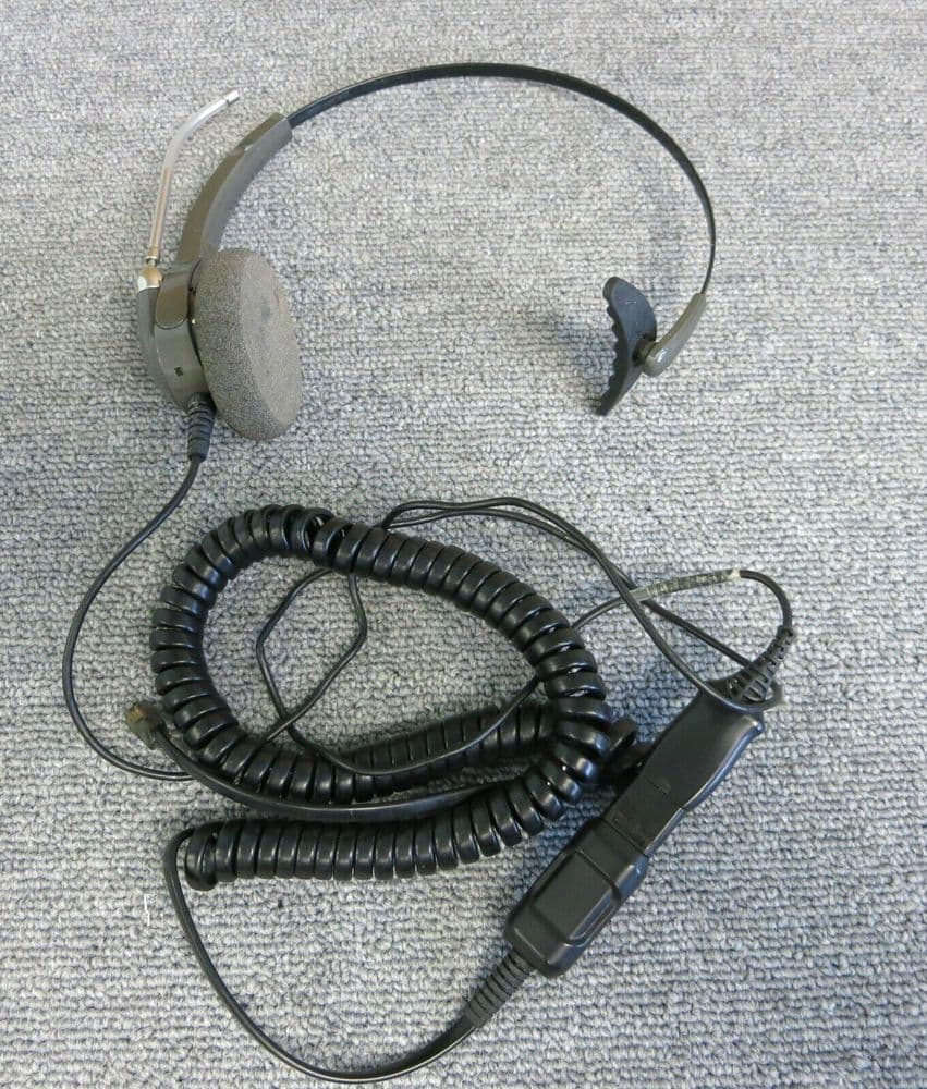 Plantronics H91N Encore Binaural Voice Tube Headset