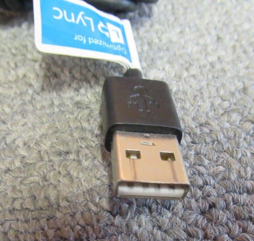 Plantronics Inline USB-A Control Headset Cable For Blackwire 300DA ...