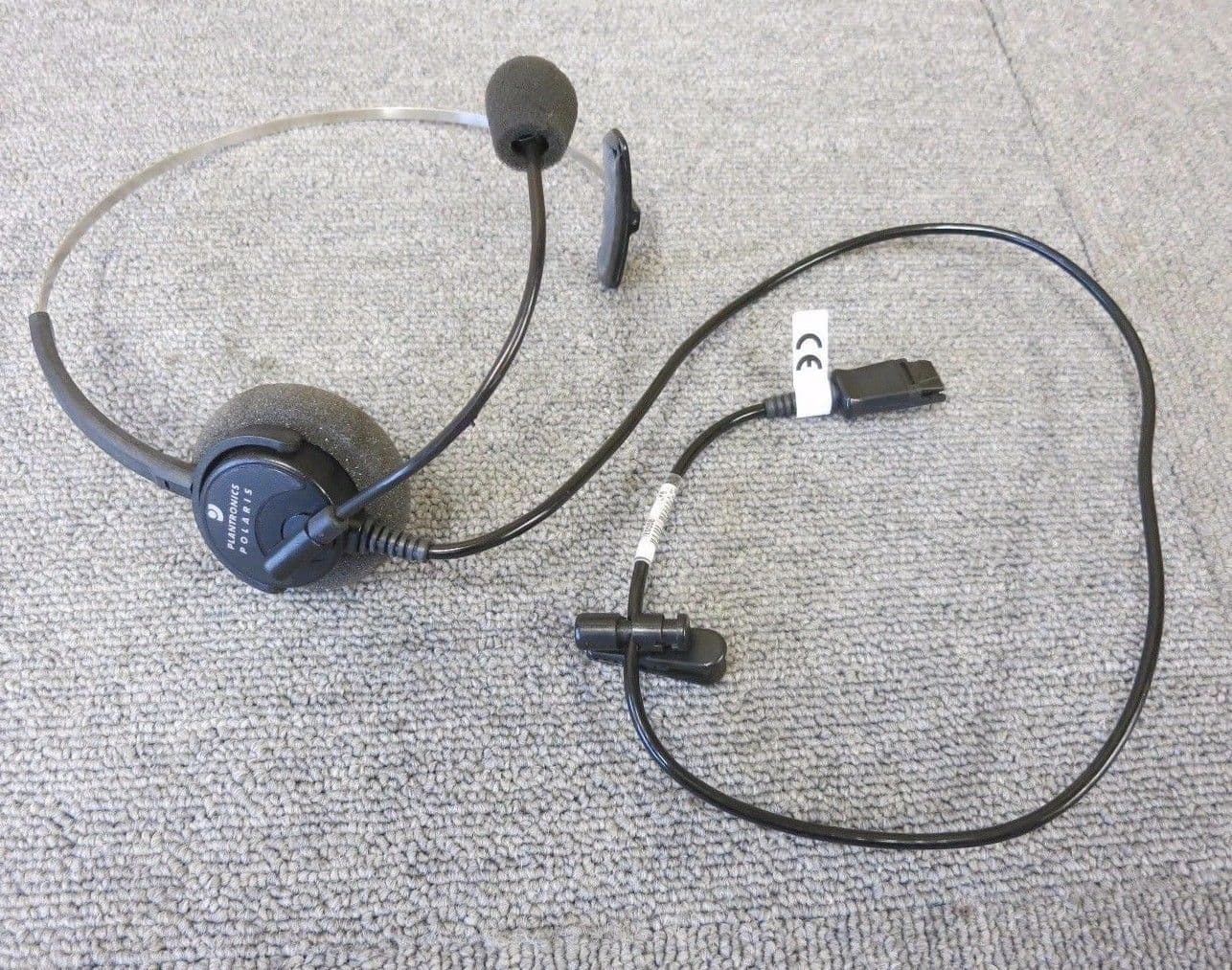 Plantronics P51N-U10P Wired Supera Polaris Headset with Noise-Canceling Mic