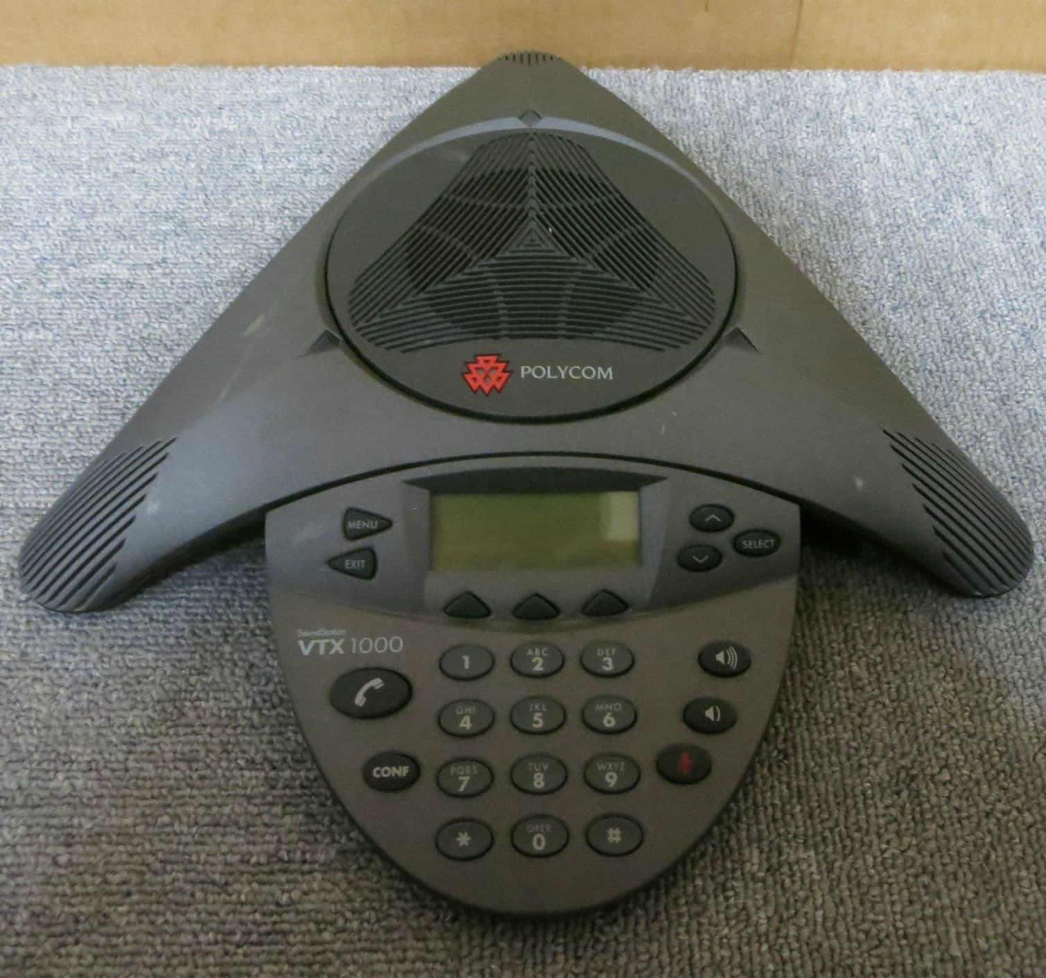 Polycom 2201-07142-601 SoundStation VTX1000 Conference Phone No Accessories