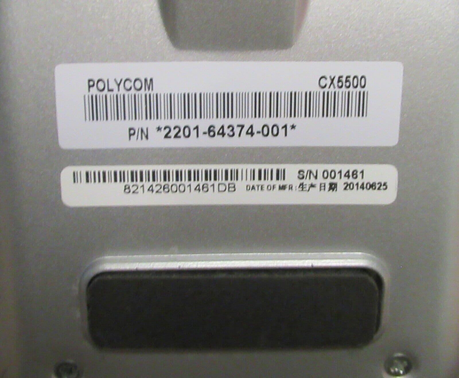 Polycom CX5500 1080p Unified Video Conference Station 360-Degree Panoramic