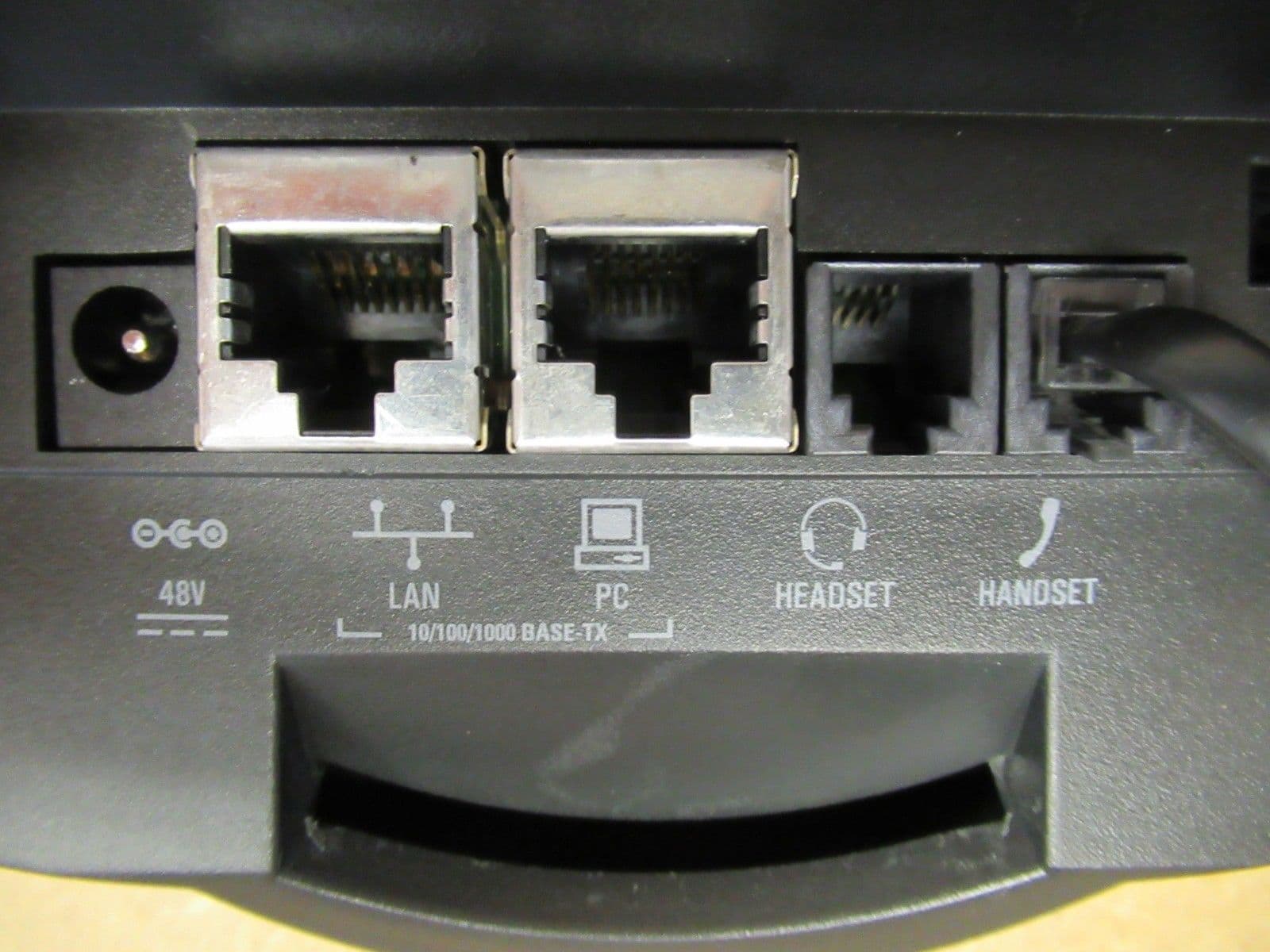 Polycom SoundPoint IP560 SIP Phone Gigabit Ethernet Telephone 2201 ...