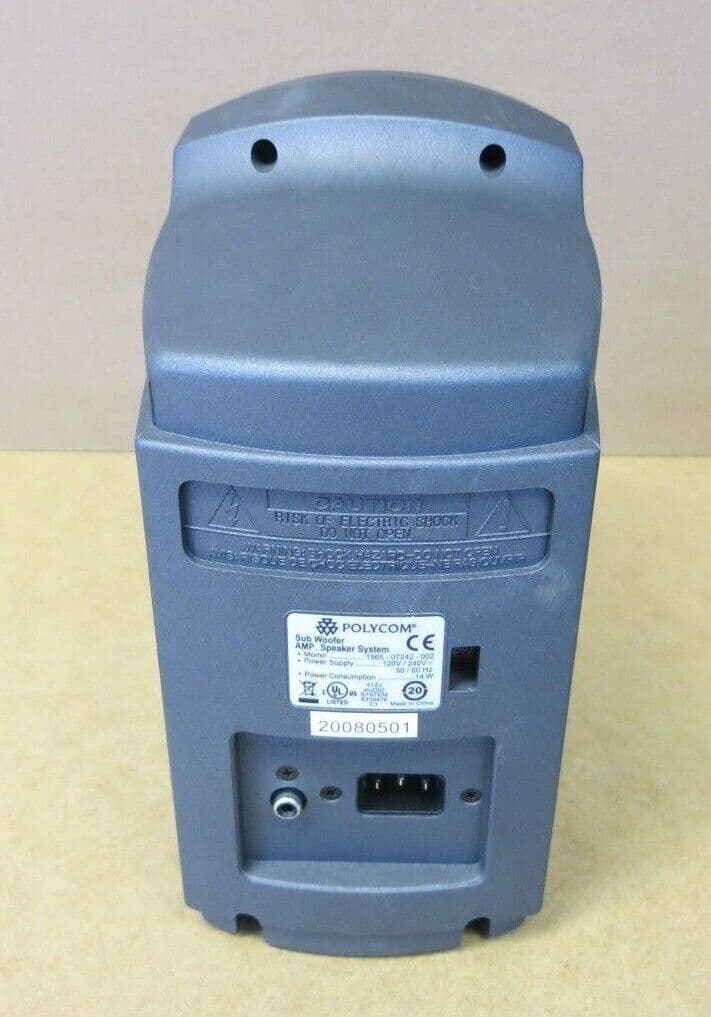 Polycom SoundStation VTX 1000 Subwoofer AMP Grey Speaker 220-240V 1565 ...
