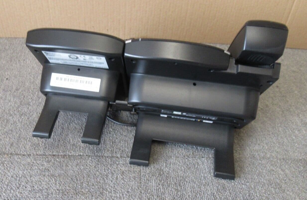 PolyCom VVX-410 2201-46186-001 IP Desk Phoe With Expansion Module 2201 ...