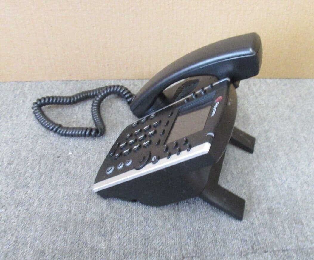 PolyCom VVX-411 2200-48450-025 12-line Business Media VoIP Desk Phone